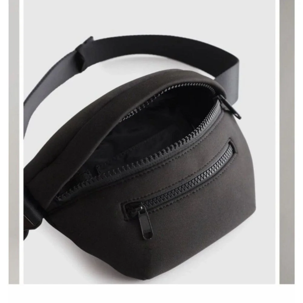 Quince | Bags | Quince Allday Neoprene Black Belt Bag Adjustable Strap ...